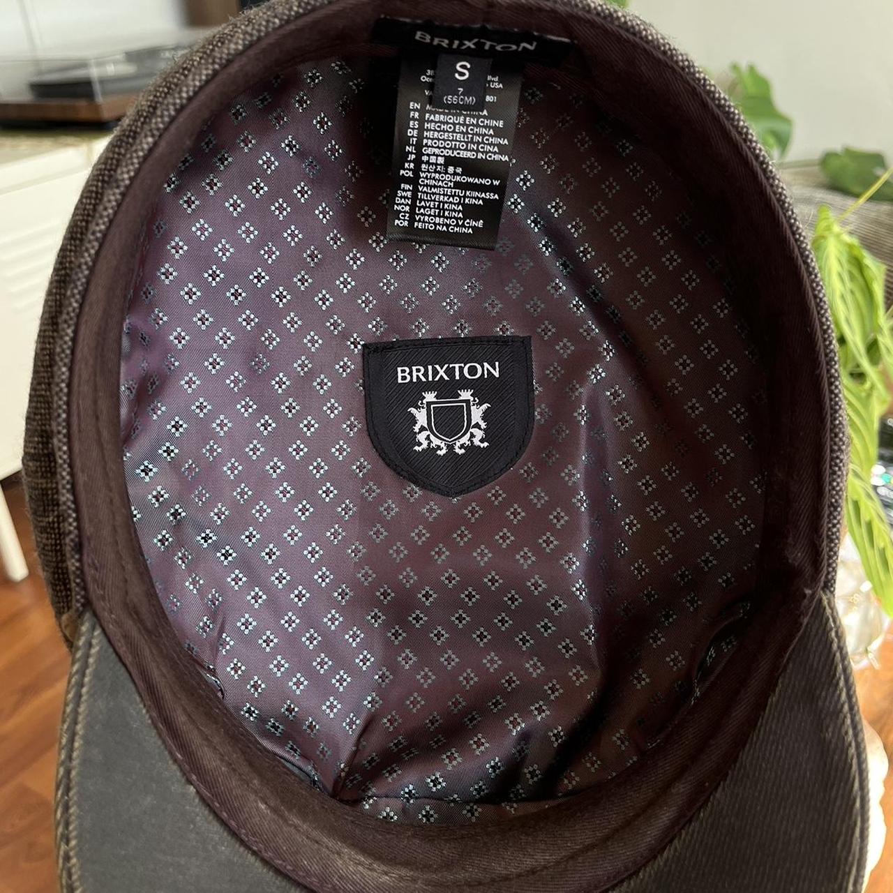 Brixton Fiddler Cap, mixed brown color Lightly... - Depop