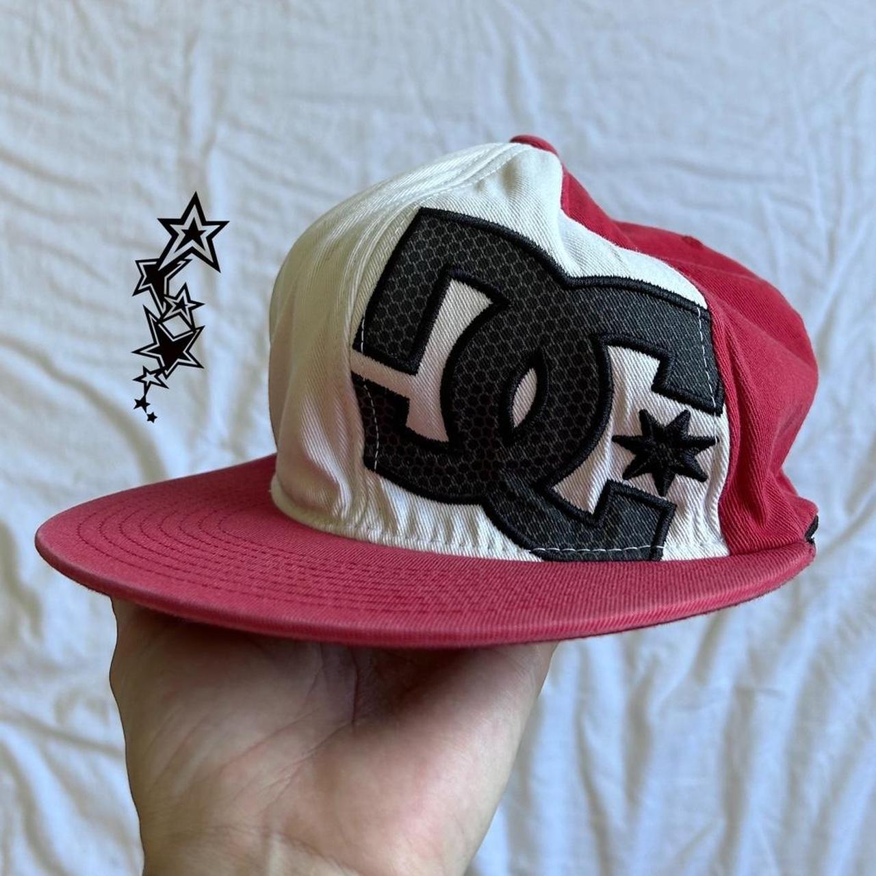 2000s grunge dc skater hat ★ small faint mark... - Depop