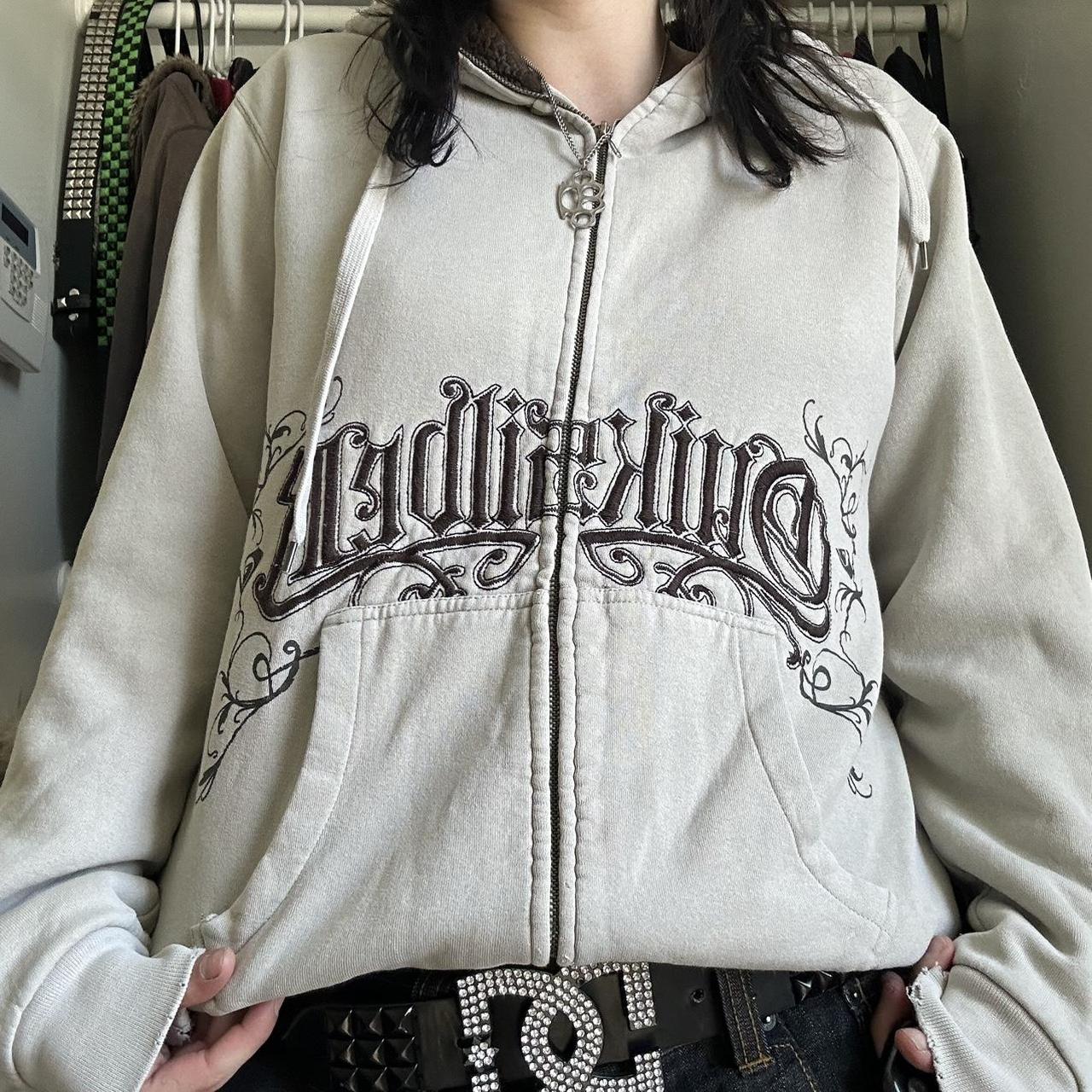 y2k surf grunge vintage quicksilver zip up ★... - Depop