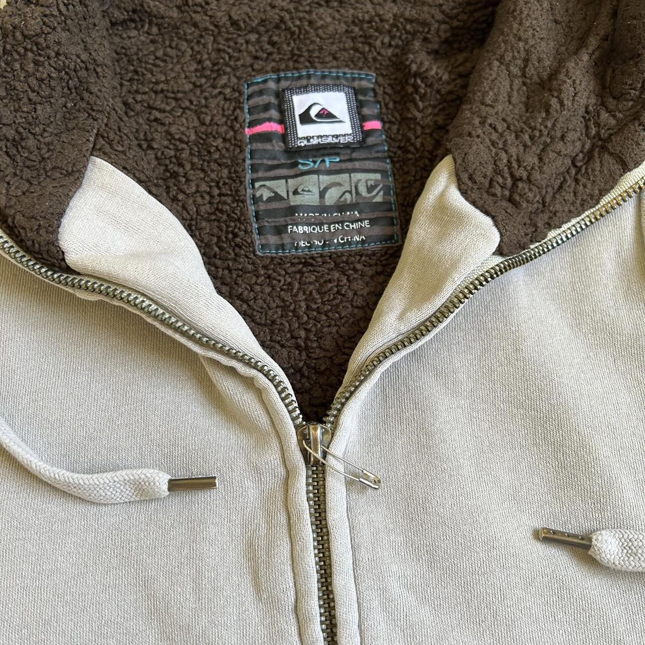 y2k surf grunge vintage quicksilver zip up ★... - Depop