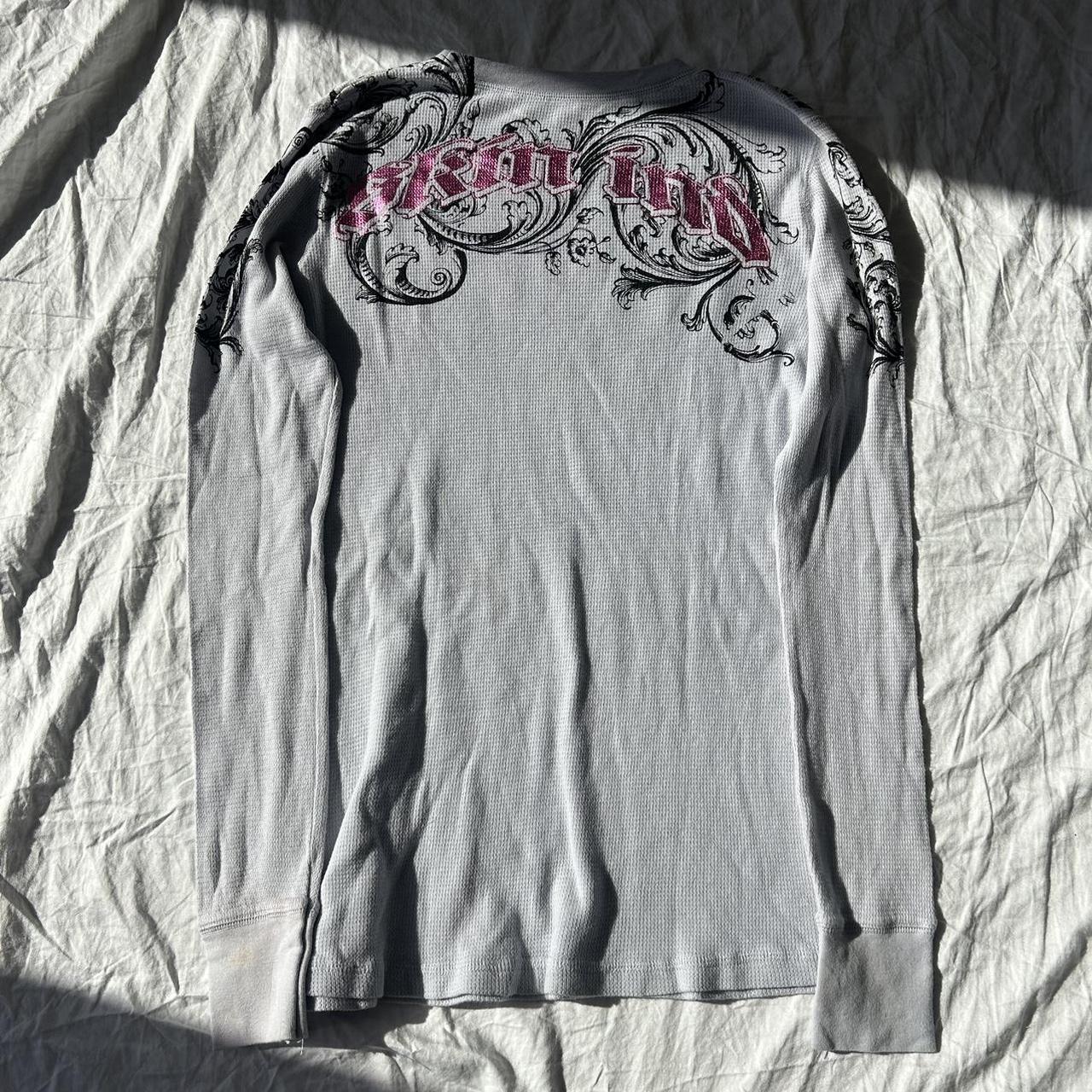 y2k grunge cyber emo top ★ 2000s rare deadstock... - Depop