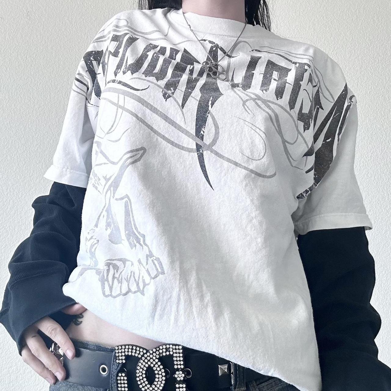 Y2K grunge mall goth thermal ★ early 2000s... - Depop