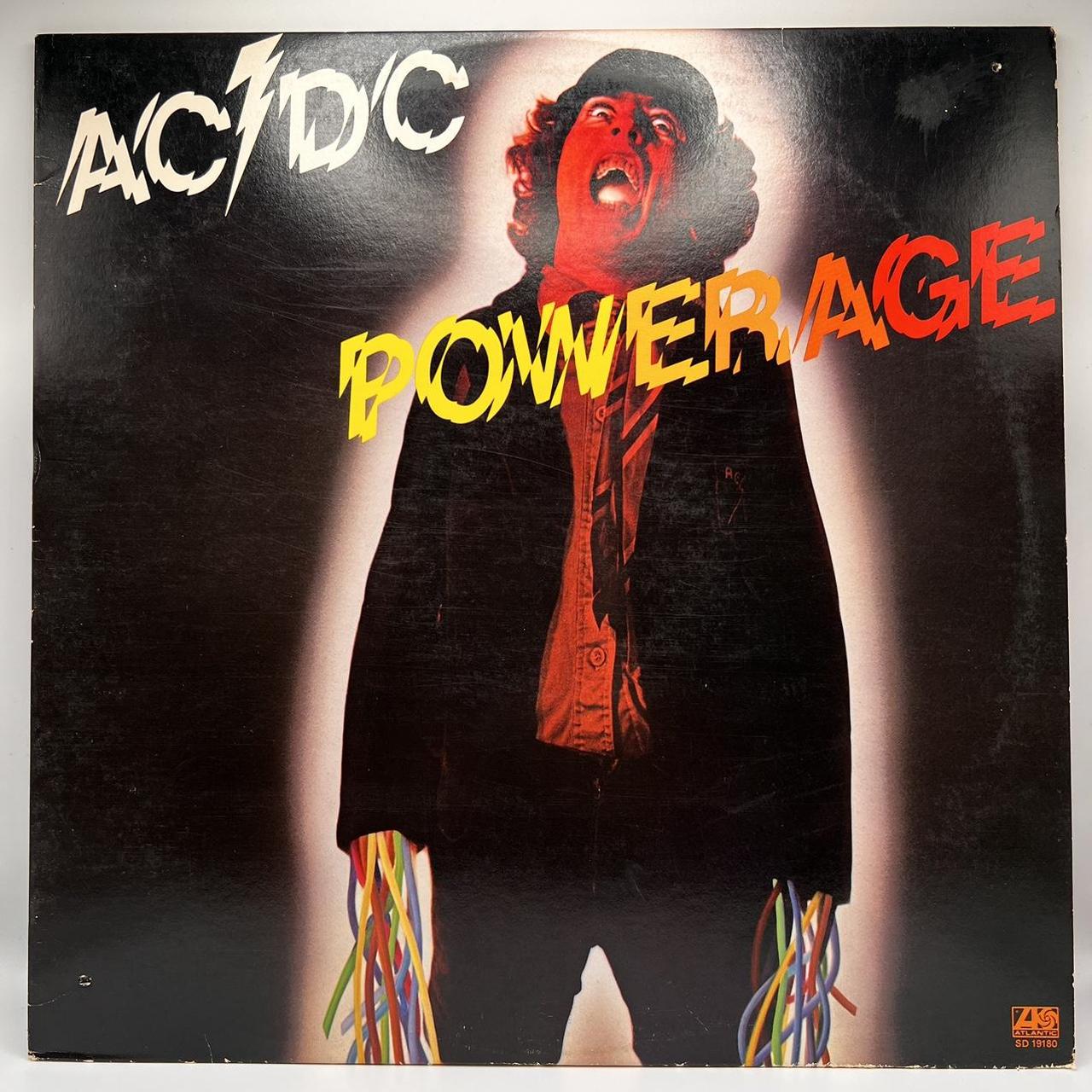 AC/DC Powerage 1978 Original Press Vinyl Record LP... - Depop