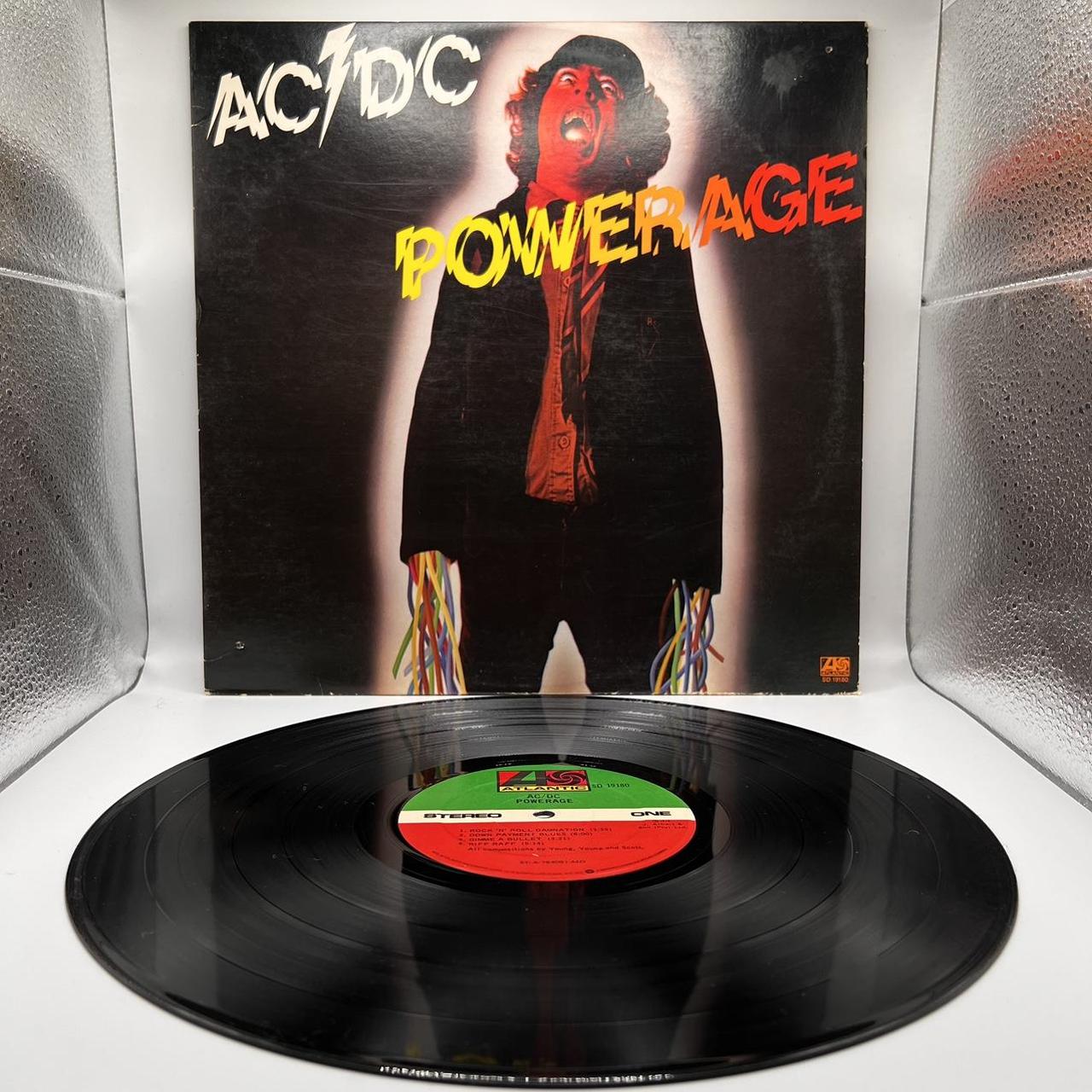 AC/DC Powerage 1978 Original Press Vinyl Record LP... - Depop