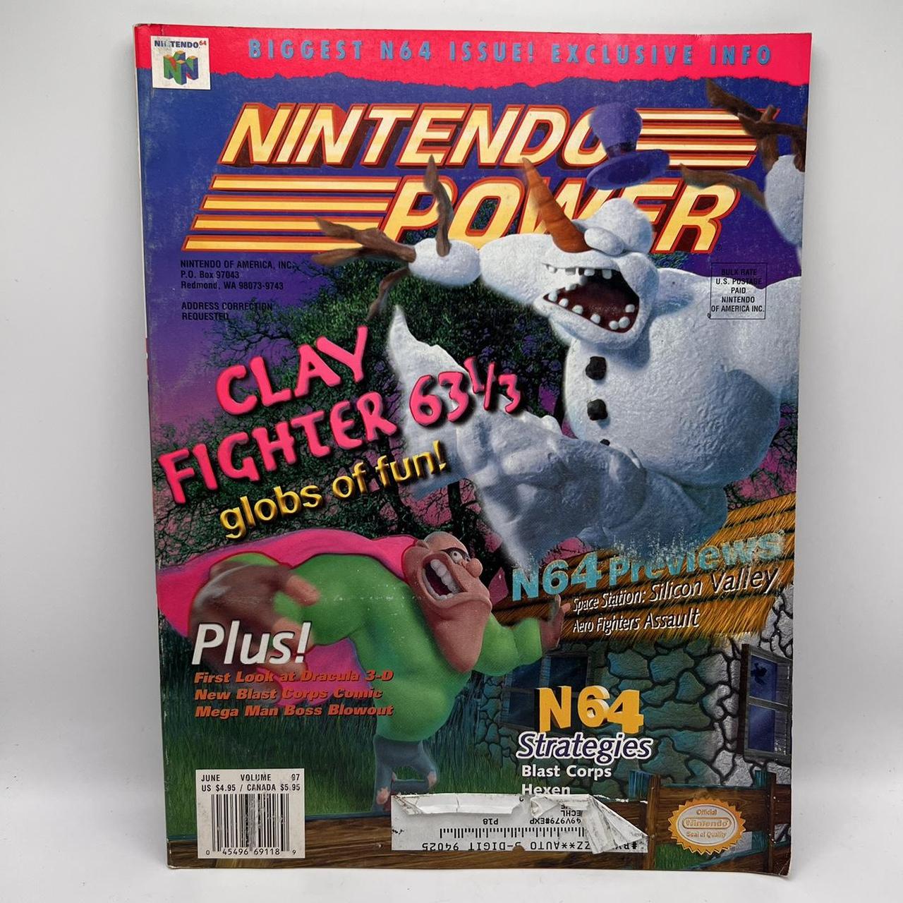 June 1997 Nintendo Power Magazine VoL 97 w/ Starfox... - Depop