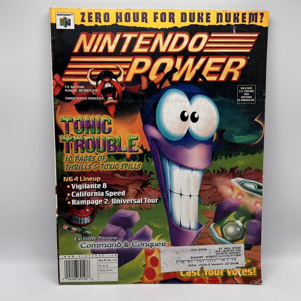 March 1999 Nintendo Power Magazine VoL 118 w/ Rayman... - Depop