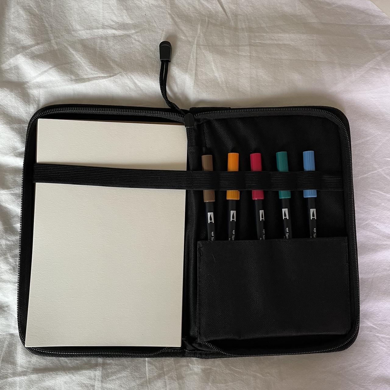 Bee Creative Notebook with paper and pens! Double... - Depop
