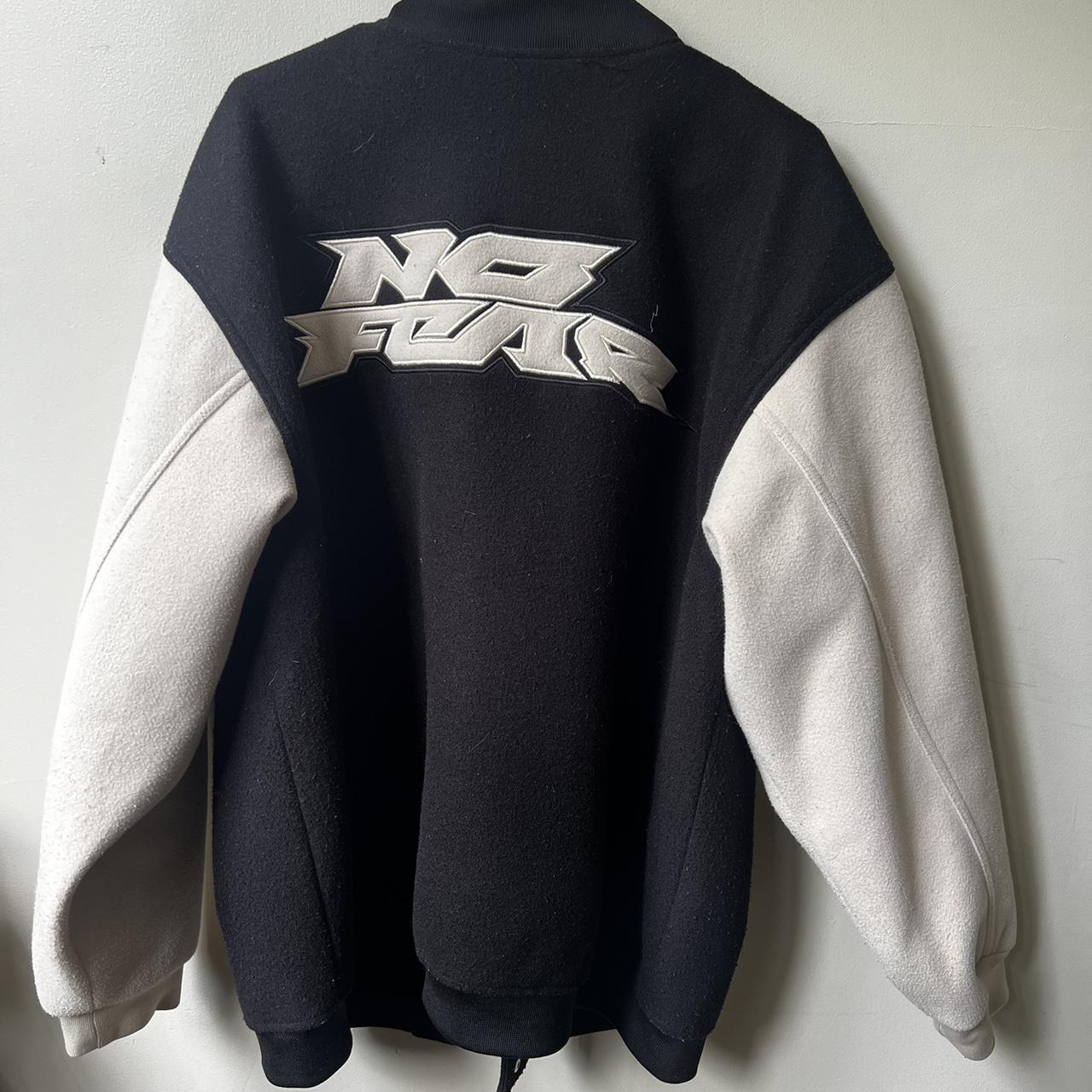 No Fear Varsity Jacket - Depop