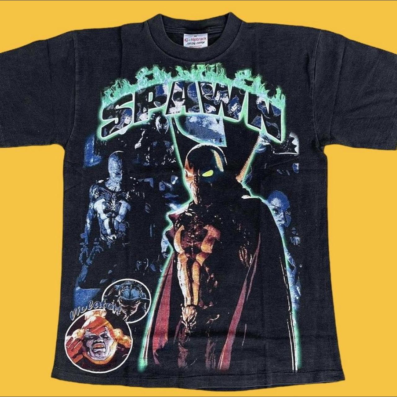 Spawn Tshirt Single stitch Front and back Message... - Depop