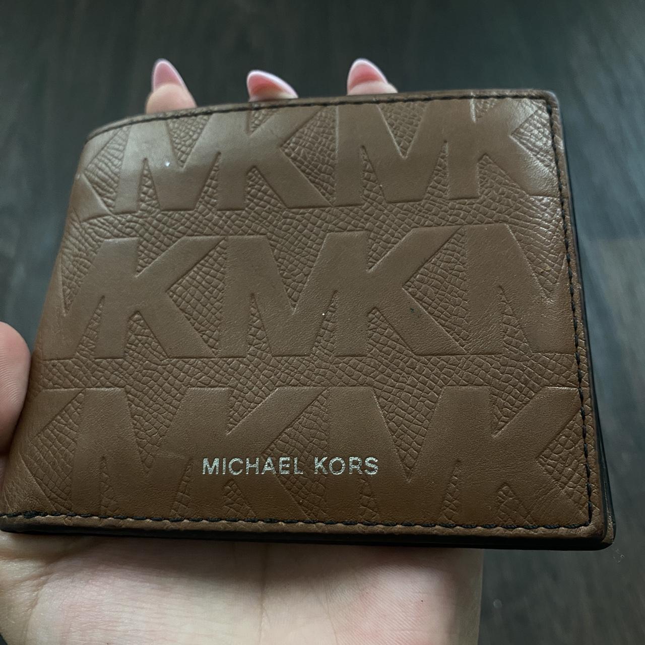 Michael Kors Men's Brown and Tan Wallet-purses | Depop