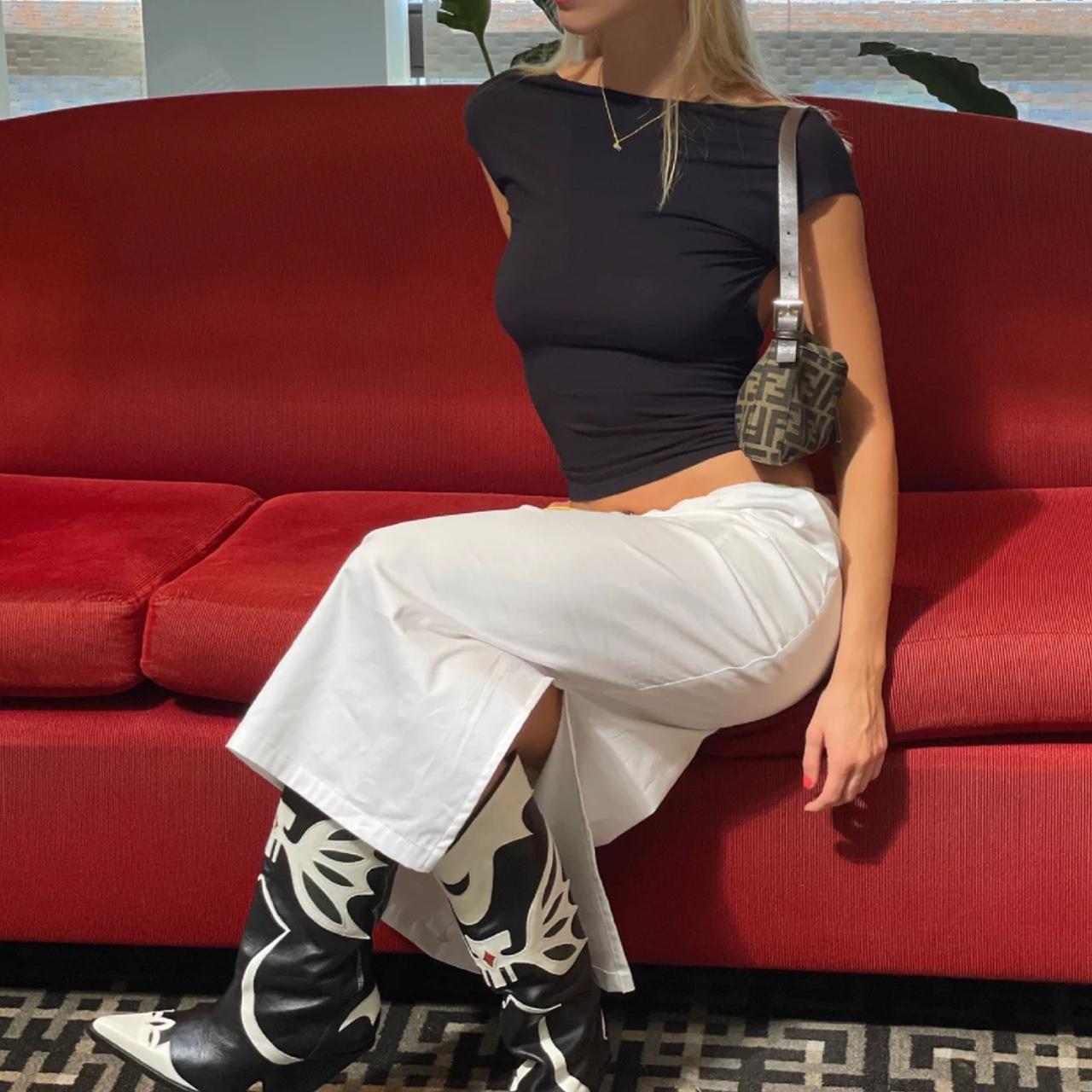 mode mischief cargo skirt size S/M + perfect... - Depop