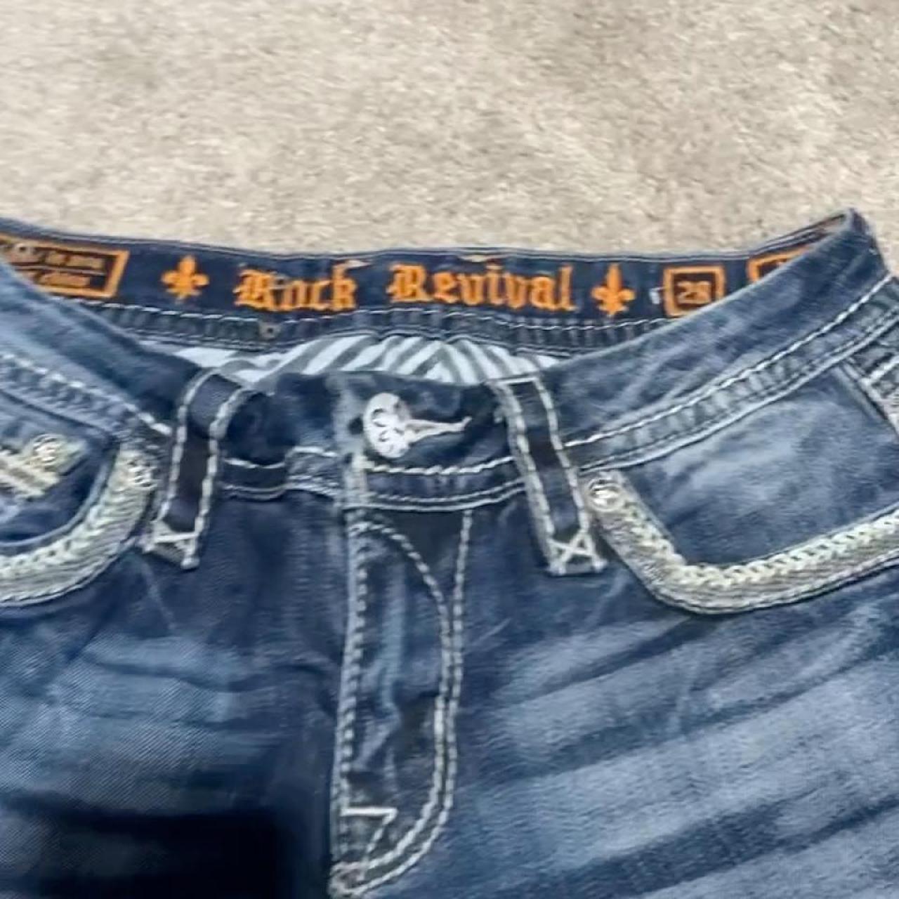 Rock Revival Jeans 28 Skinny fit #rockrevival... - Depop