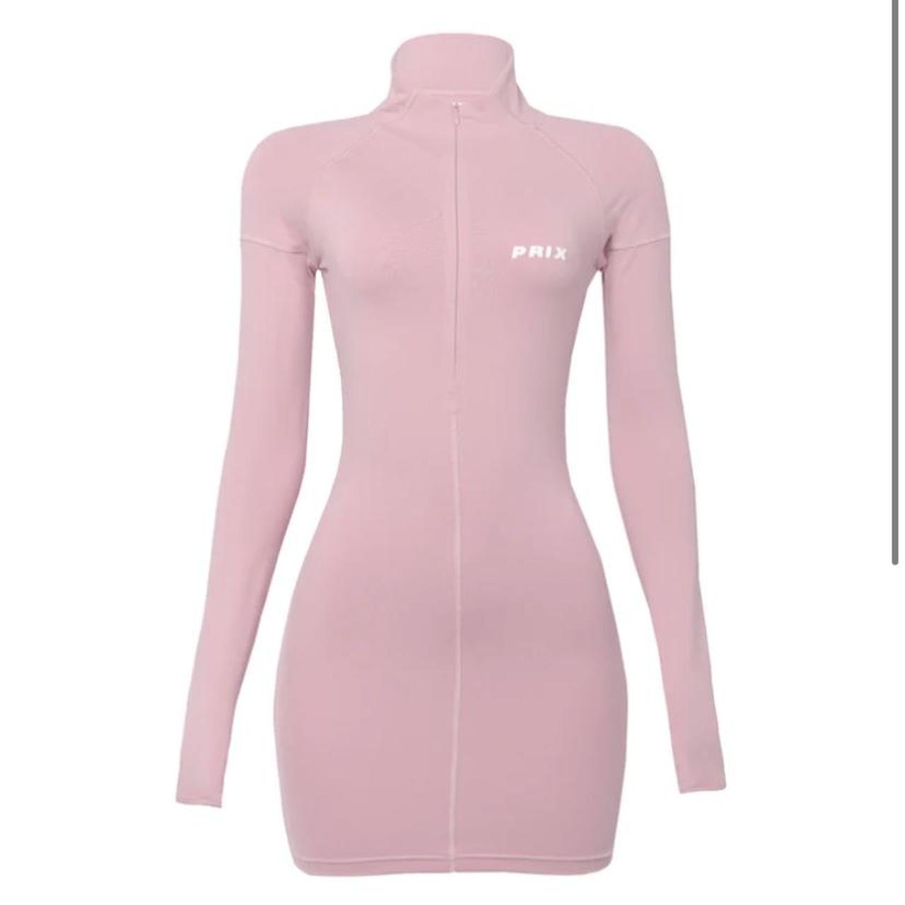 Prix Women's Pink Dress | Depop