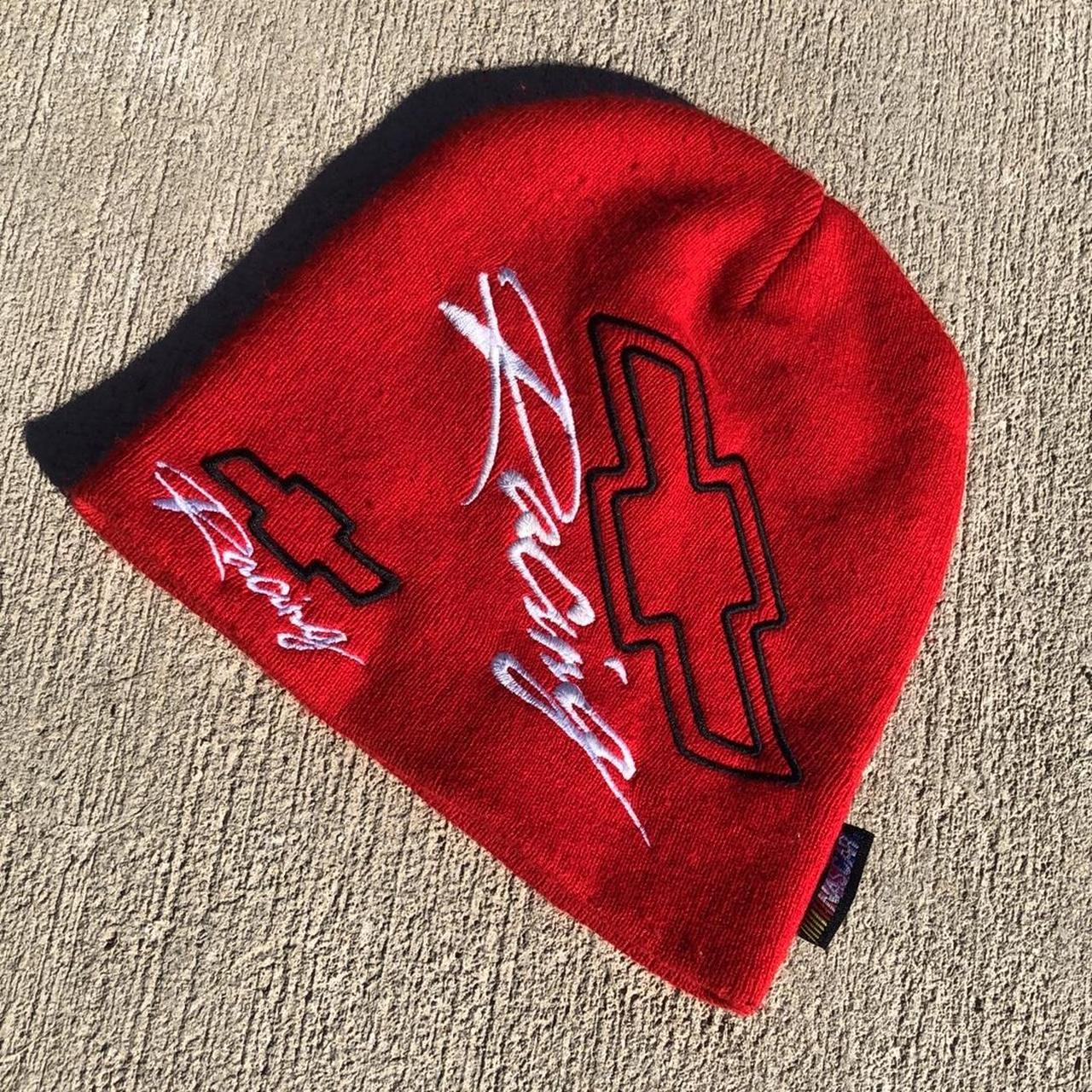 Chevy racing beanie casual use - Depop