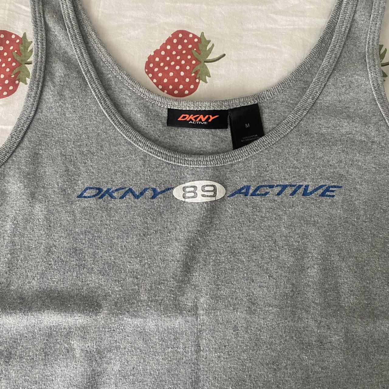 Cute Y2K DKNY active top size medium :) #y2k#dkny#cute - Depop