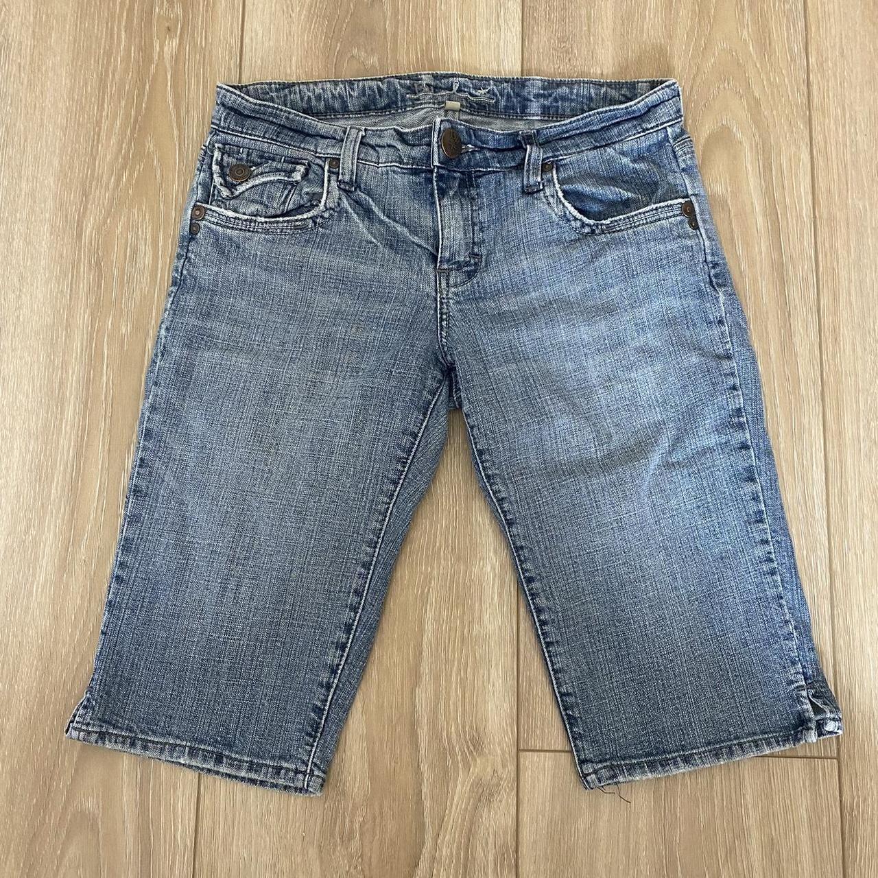 Women's Blue Shorts | Depop