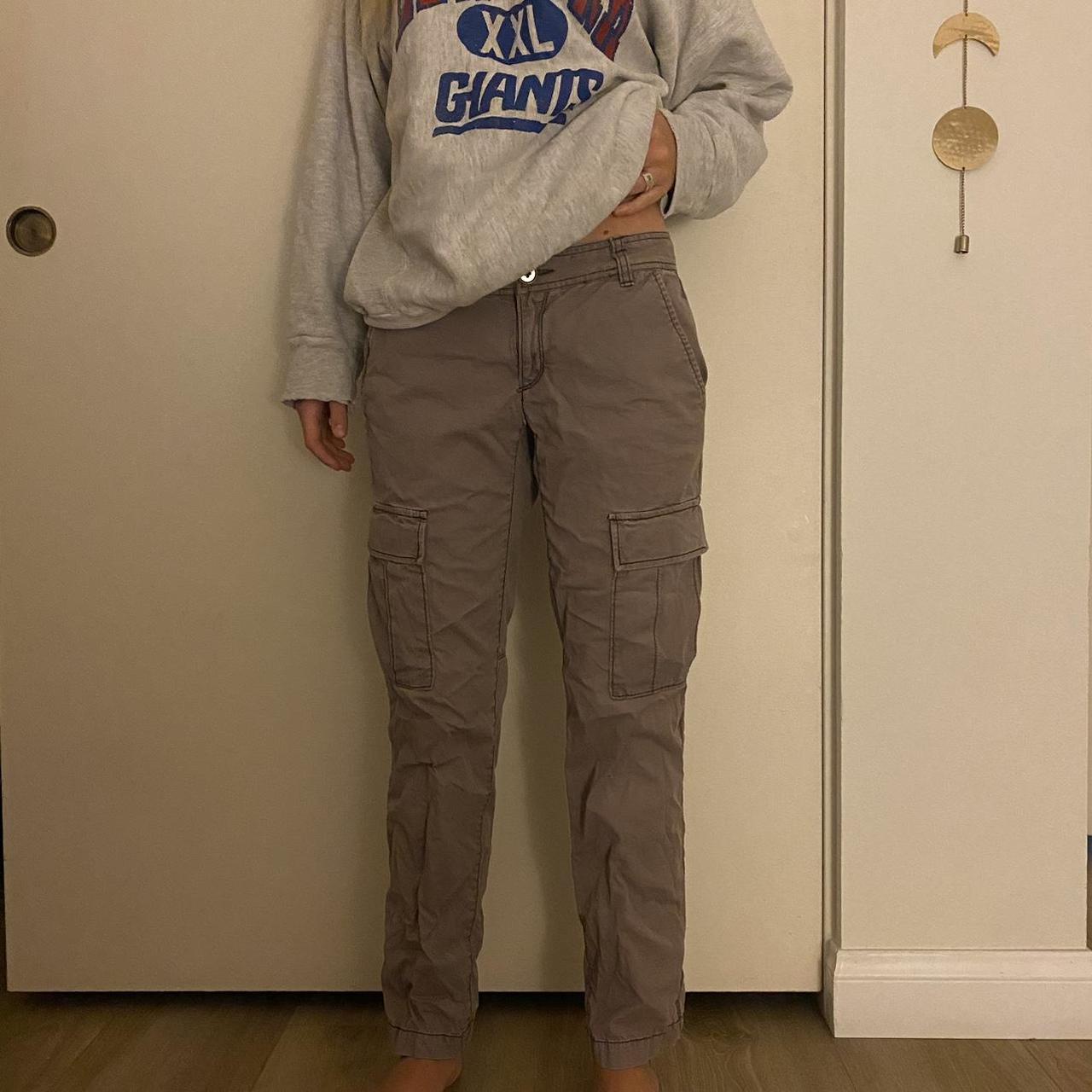 Adorable purpleish cargo pants! I thrifted these a... - Depop