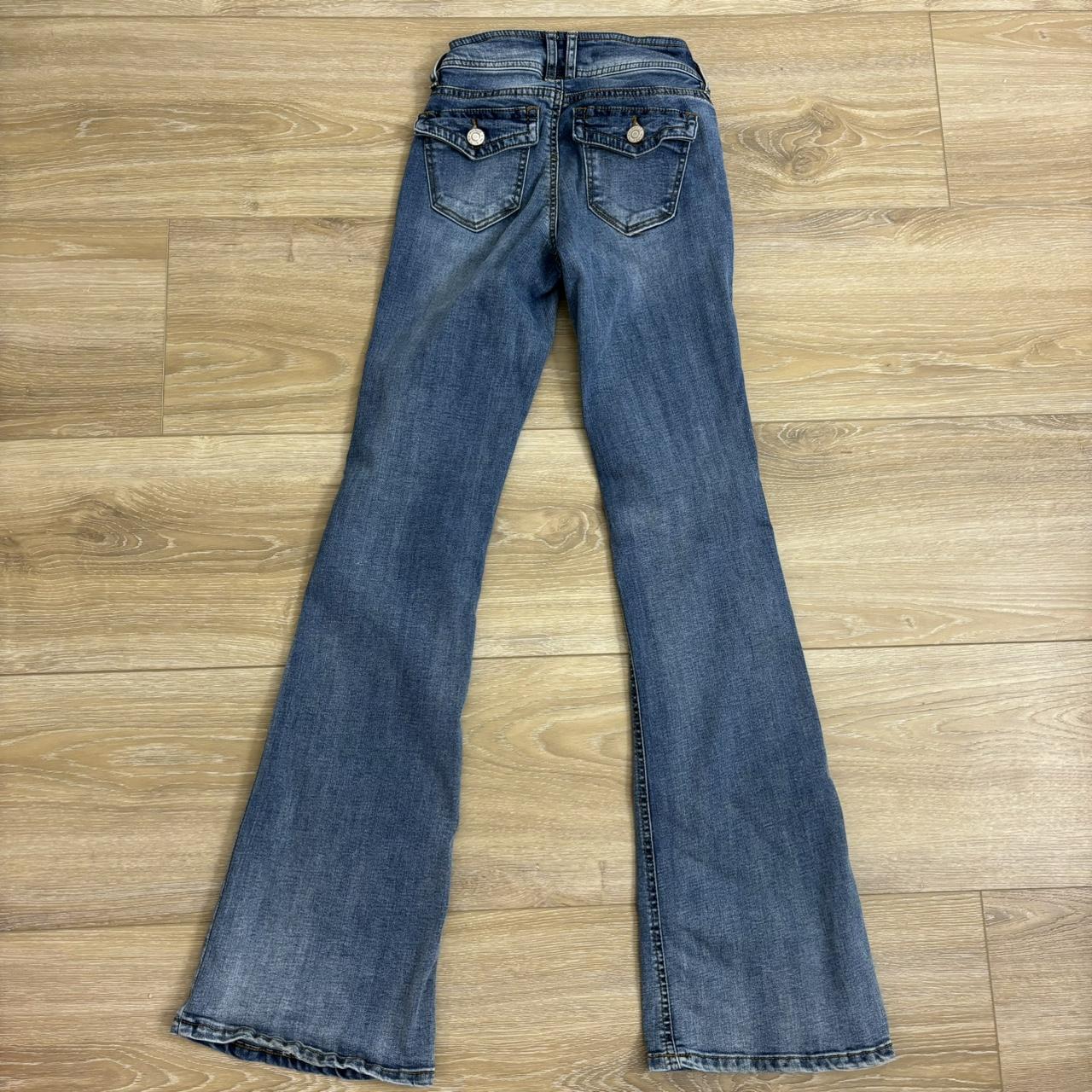 adorable flared jeans from garage! i love these... - Depop
