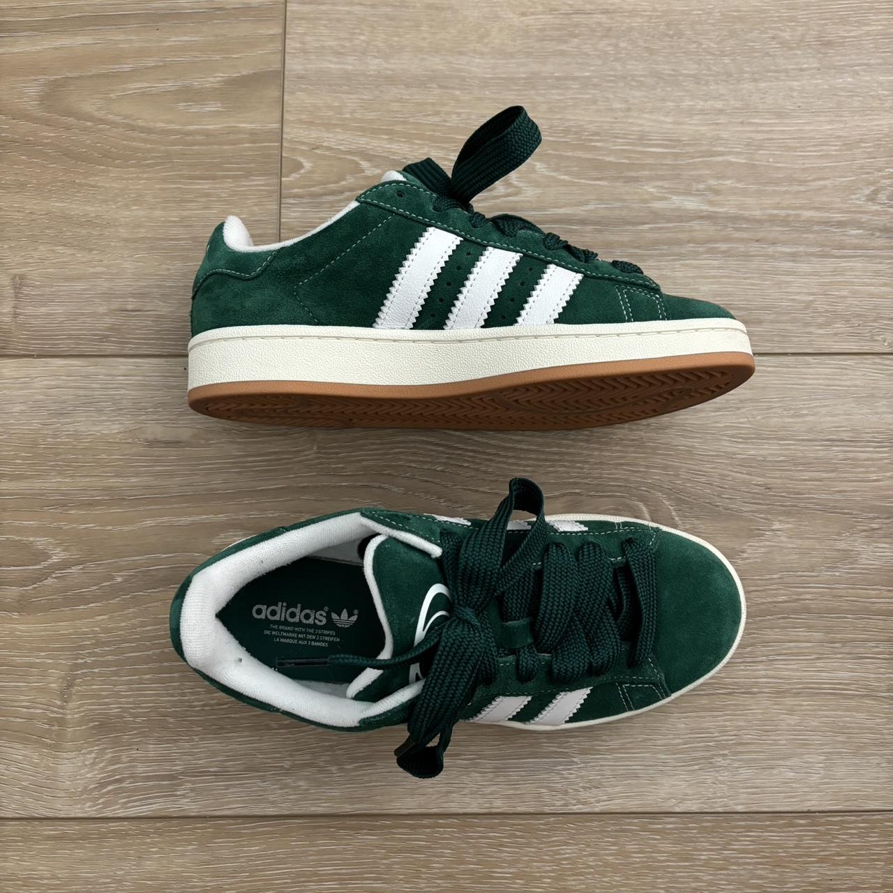 selling my green adidas campus 00s 🥲 i absolutely... - Depop