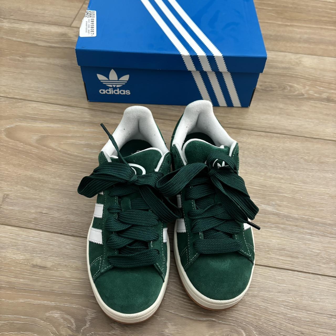 selling my green adidas campus 00s 🥲 i absolutely... - Depop