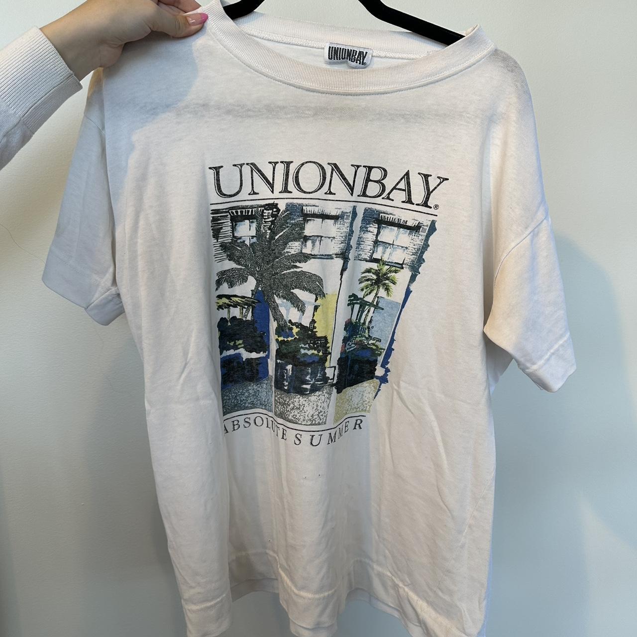 Union Bay T-Shirt with small stain on back #depopusa... - Depop