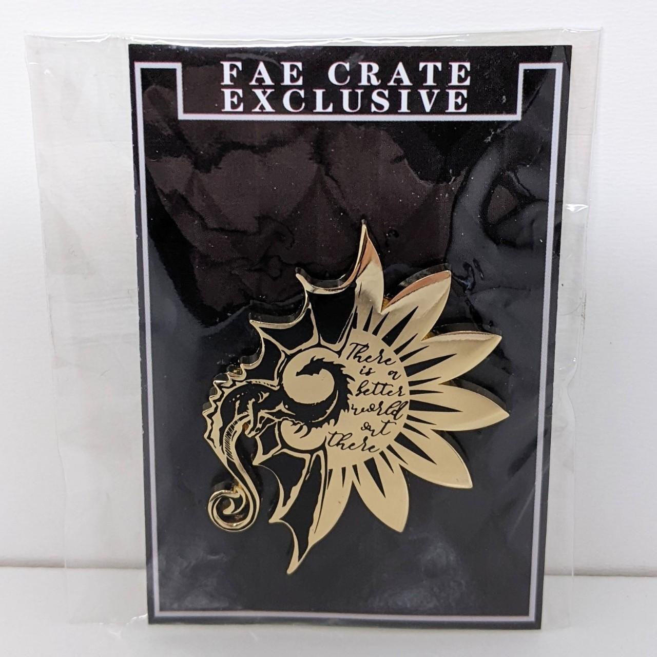 Faecrate Throne of Glass Thirteen Abraxos enamel... - Depop