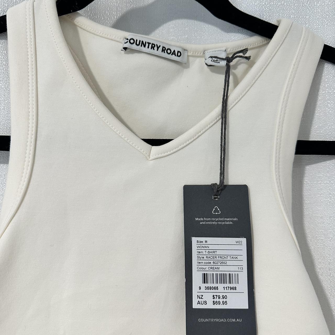 Country Road singlet. New with tags. Racer back - Depop