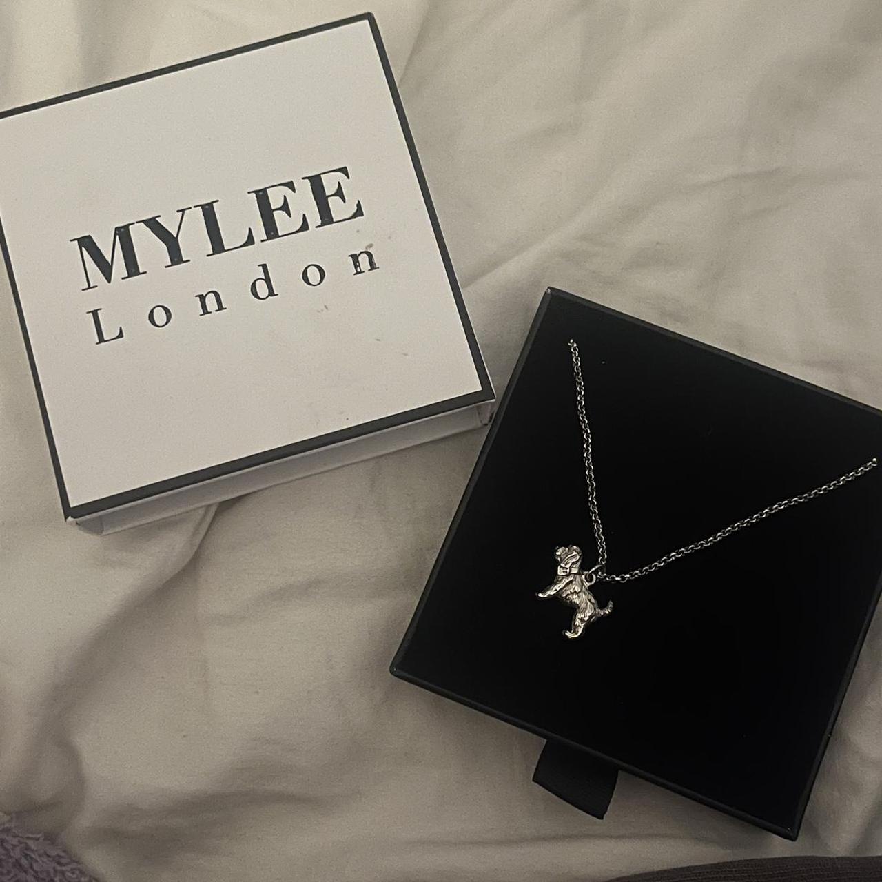 Mylee London Necklace Dog pendant Never worn Comes... - Depop