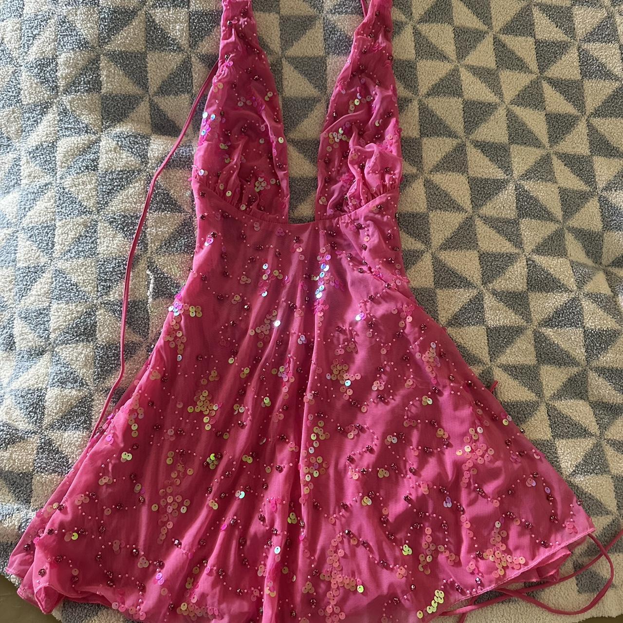 Oh Polly sparkly dress Size xs | Depop