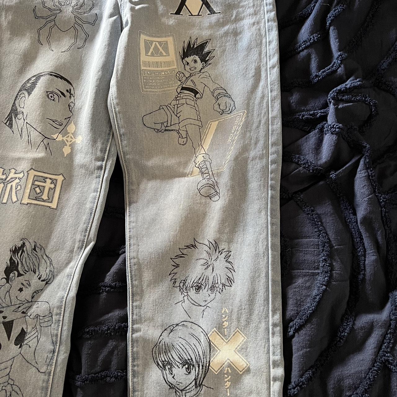 Hunter x hunter jeans brand new never worn 10/10... - Depop