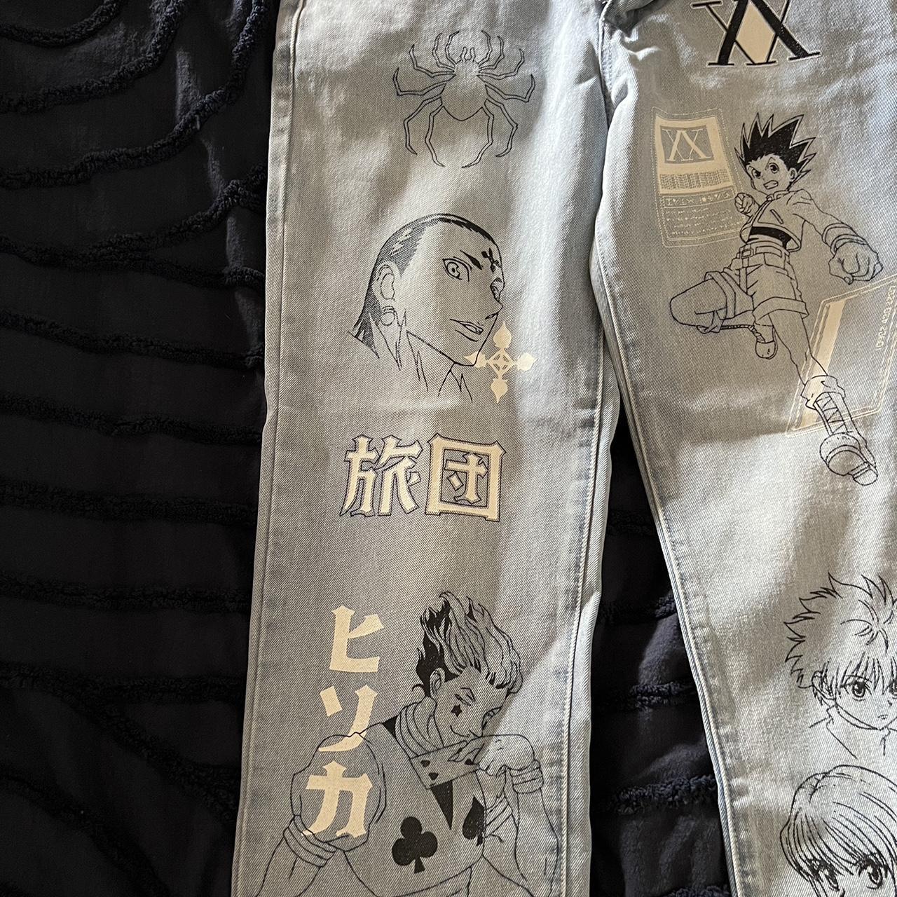 Hunter x hunter jeans brand new never worn 10/10... - Depop