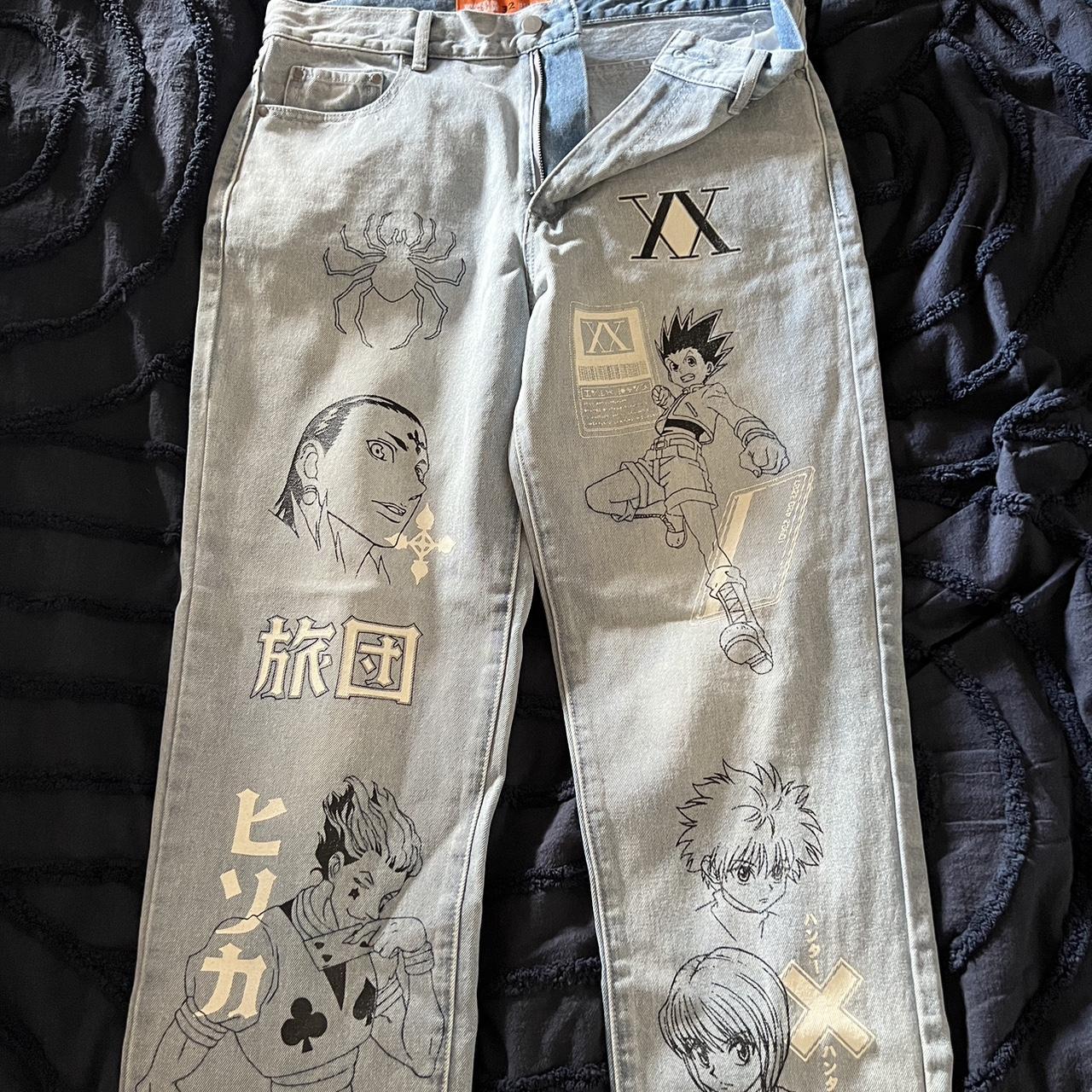 Hunter x hunter jeans brand new never worn 10/10... - Depop