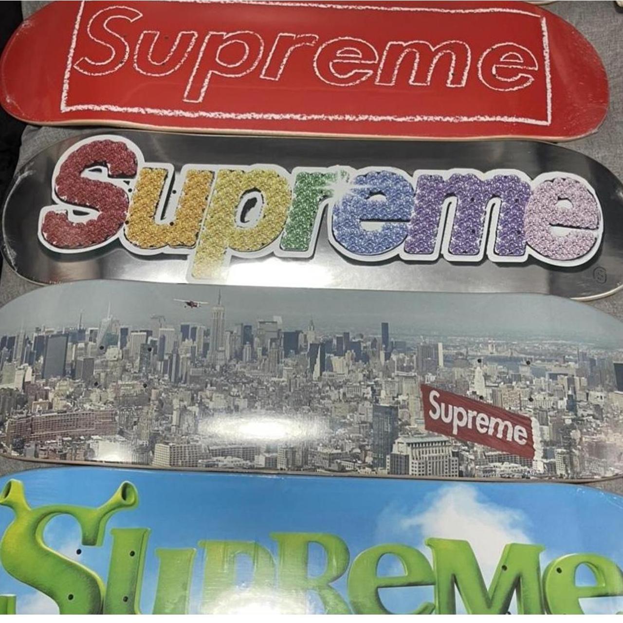 Supreme Skate Deck Bundle‼️ Supreme Blue Shrek... - Depop