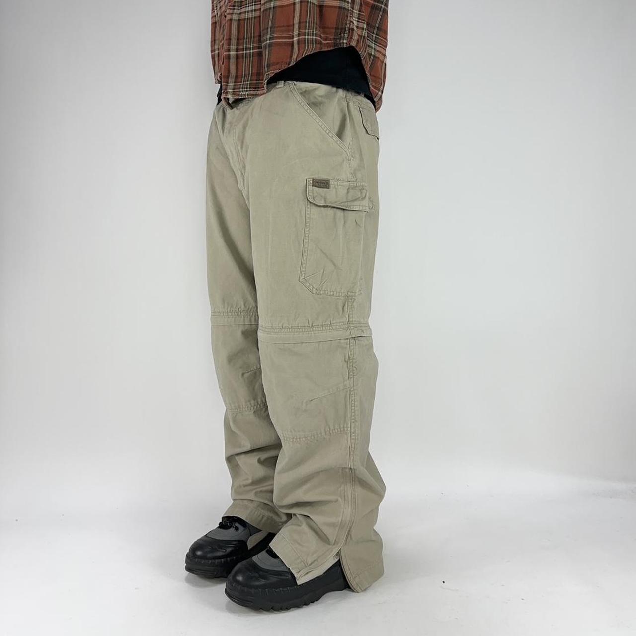 Y2K Guide Series Convertible Cargo Pants Baggy Loose... - Depop