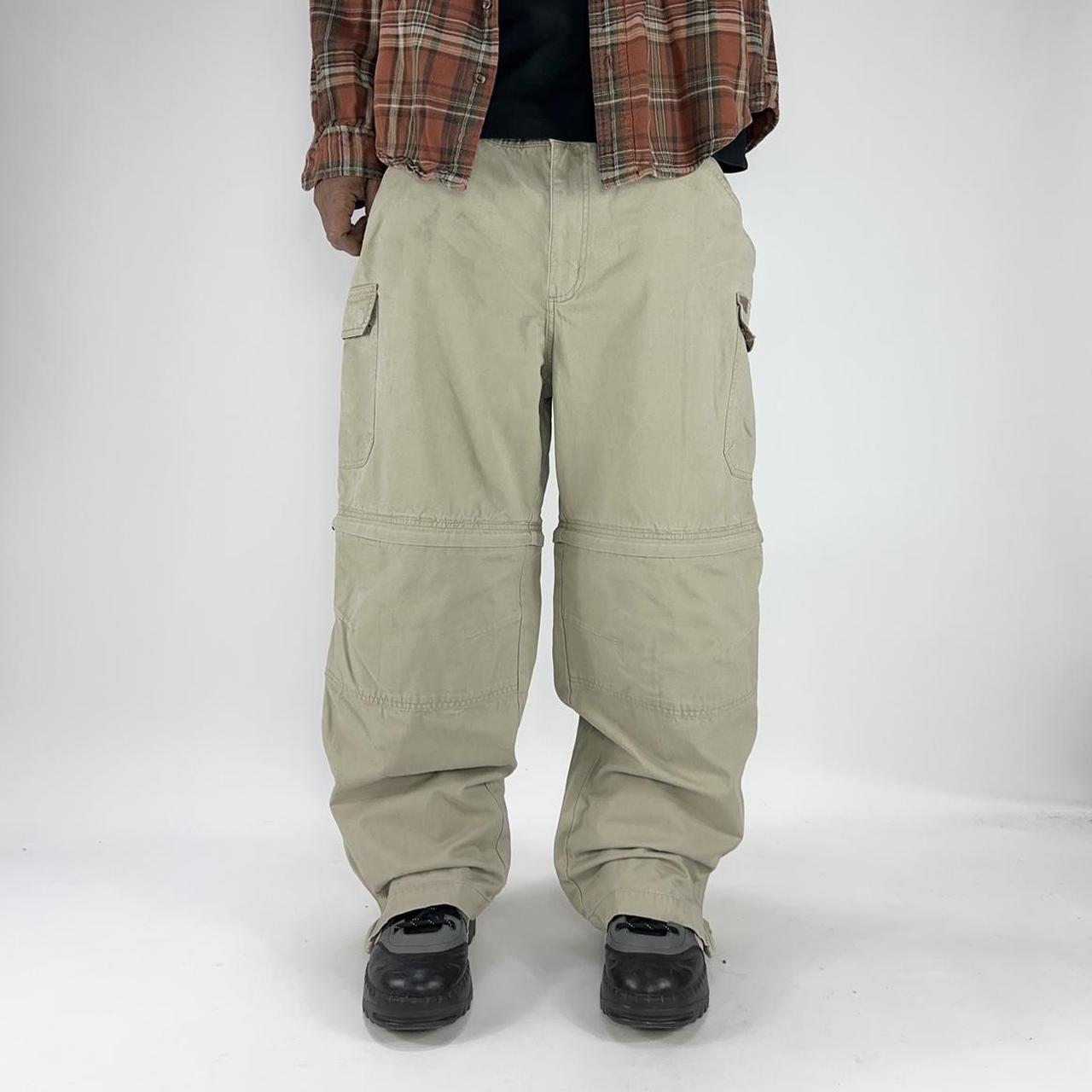 Y2K Guide Series Convertible Cargo Pants Baggy Loose... - Depop