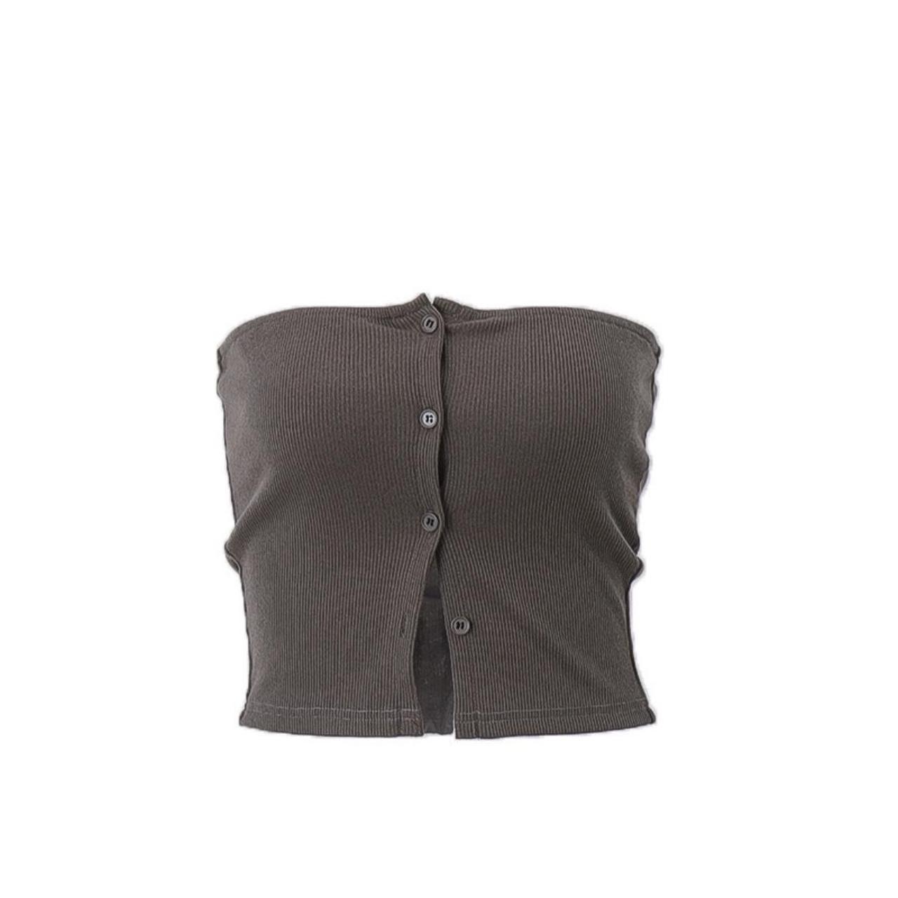 Tube crop top. Has stretch to it! Measurements:... - Depop