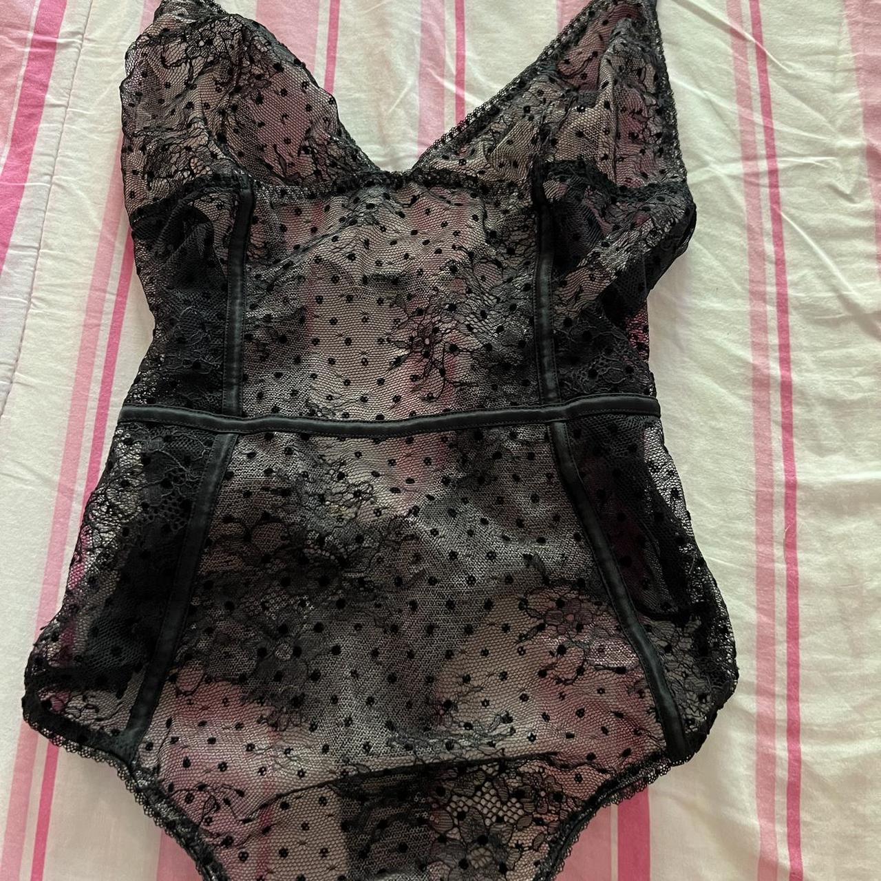 victoria's secret lace teddy 🎀🕸️ #vintage... - Depop