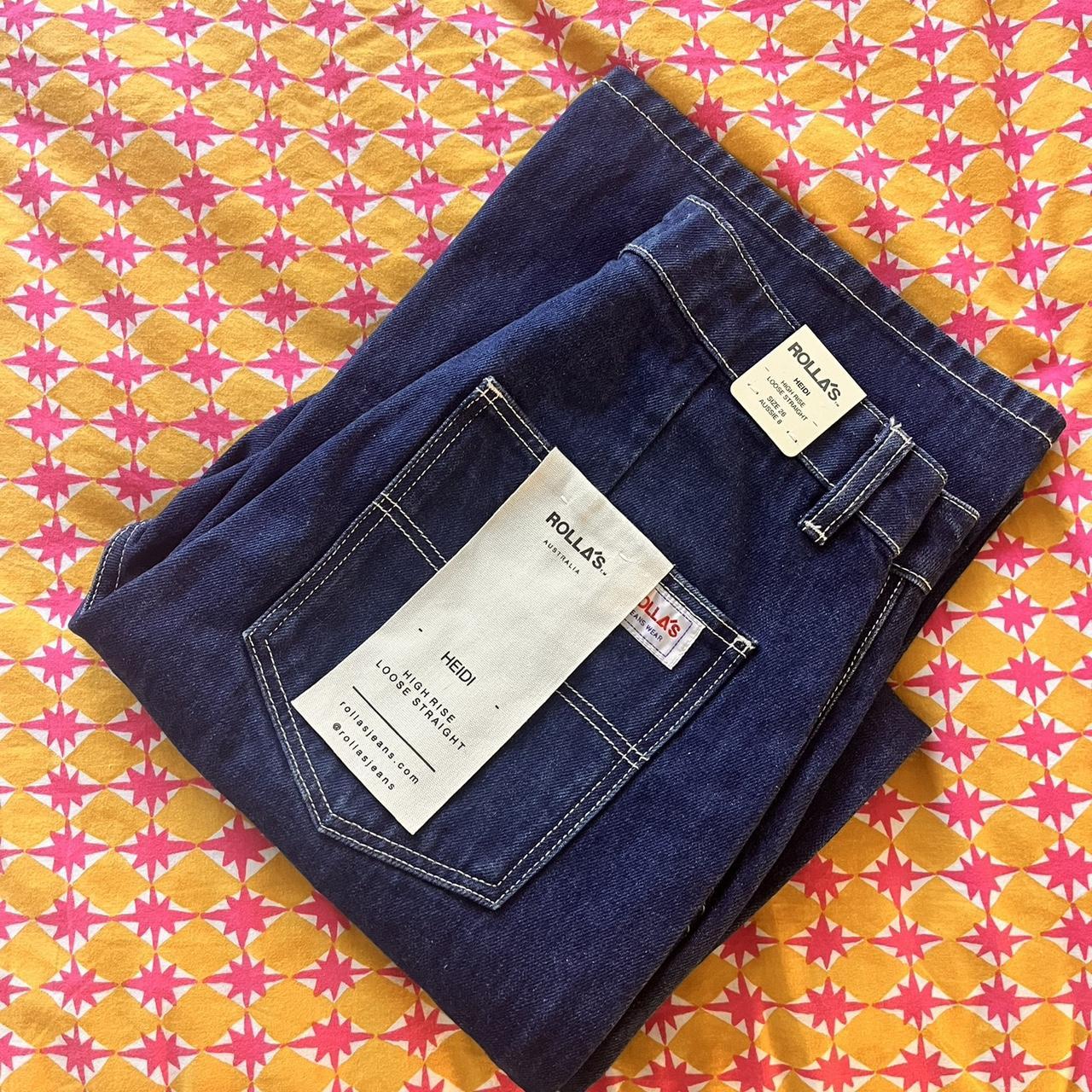 rollas heidi high rise loose straight... - Depop