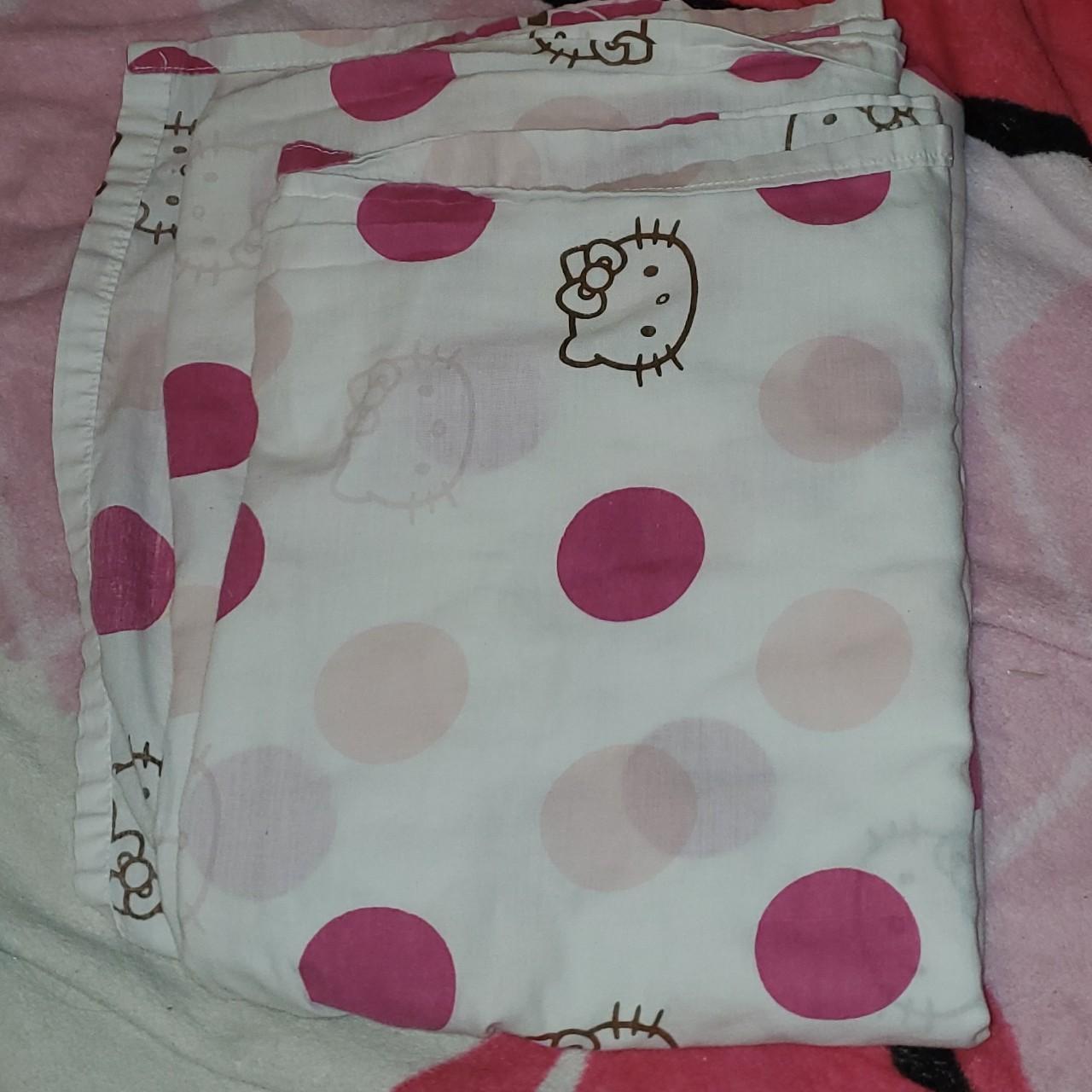 Funky Hello Kitty flat sheet💖💖 Twin bed... - Depop