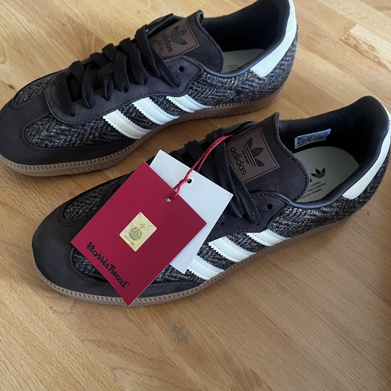 Adidas Harris Tweed Samba Size 6 Pick up... - Depop