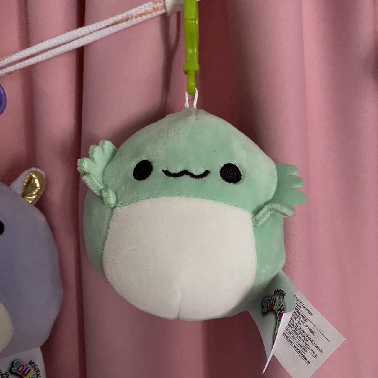 Squishmallow Abe the bearded dragon clip ! Brand... - Depop