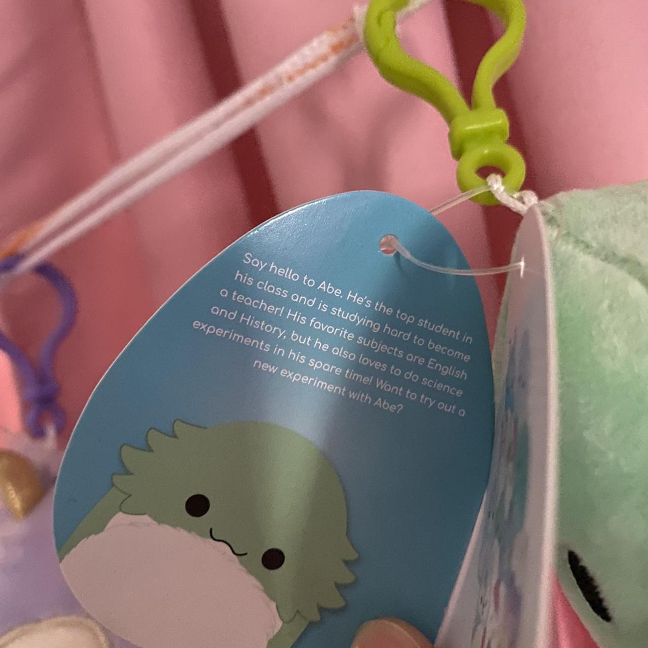 Squishmallow Abe the bearded dragon clip ! Brand... - Depop