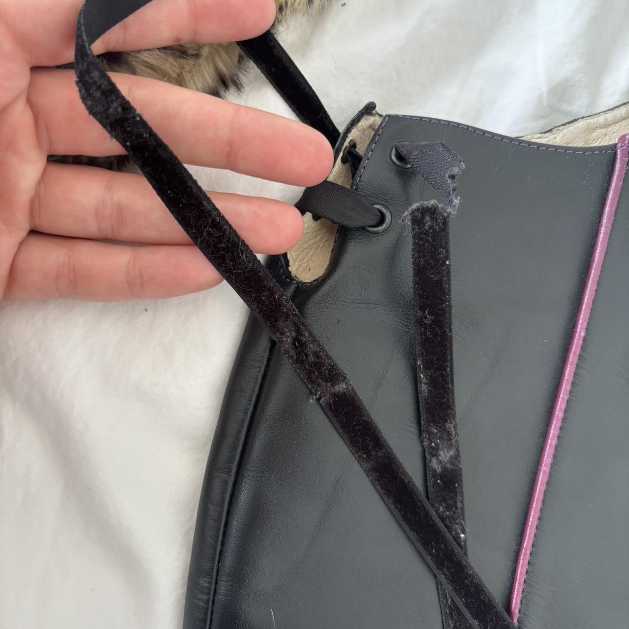 John Fluevog Miss November pin up boots in black... | Depop