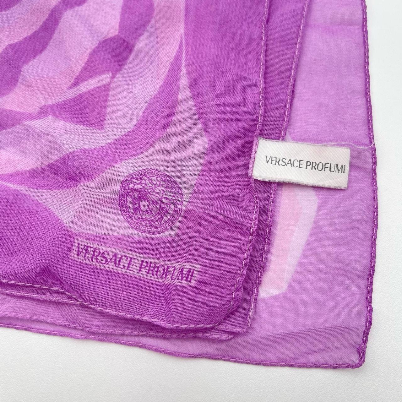 Versace Profumi | Vintage Purple Abstract Medusa... - Depop