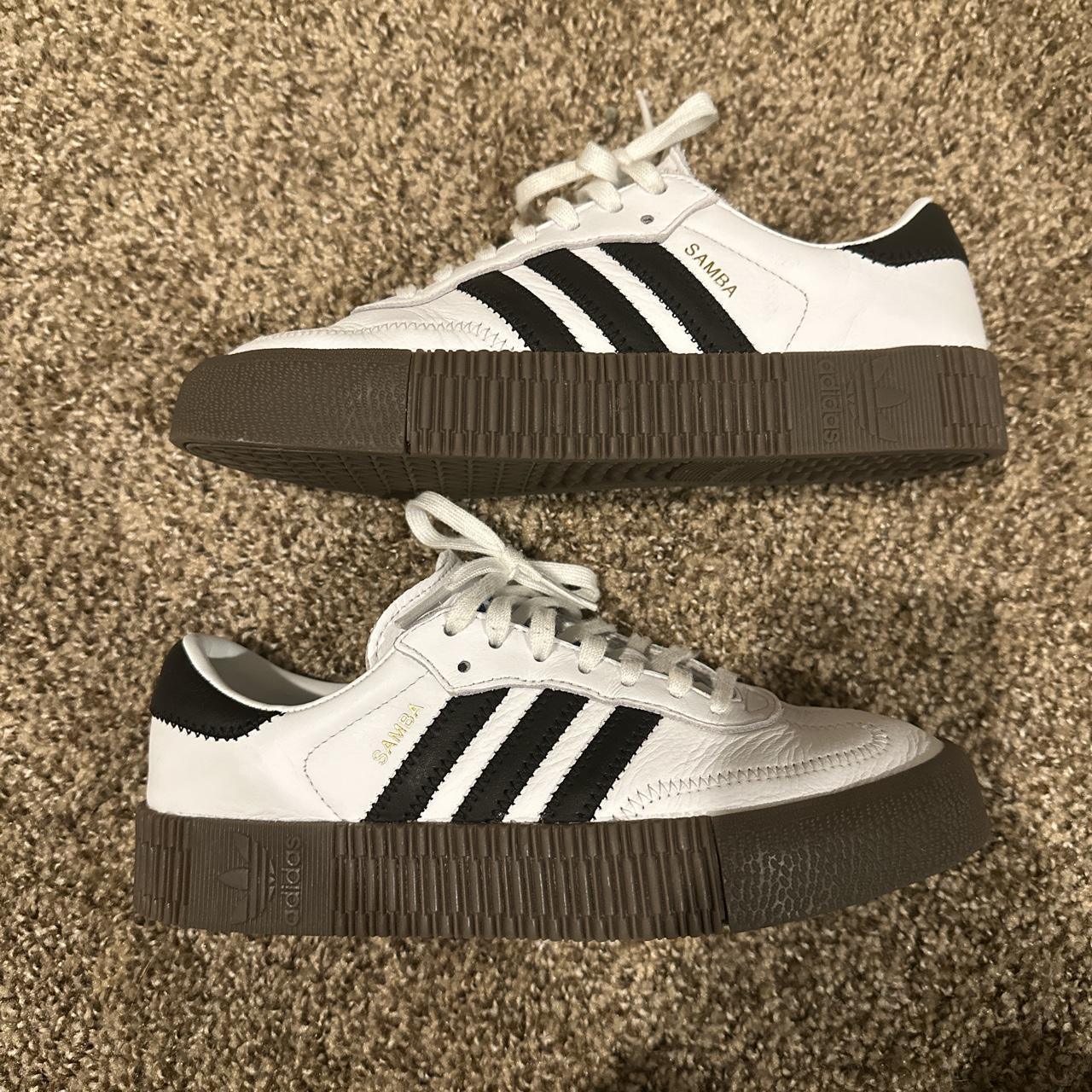 Samba roses lightly worn once. No flaws. Great... - Depop