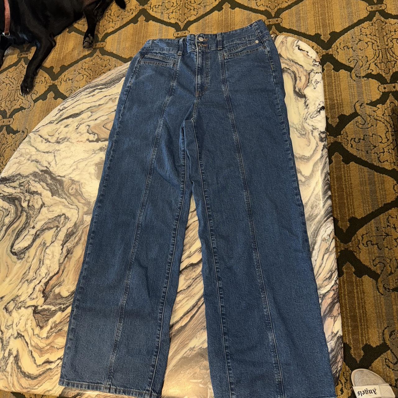 Women’s Universal Thread High Waited Baggy Straight... - Depop