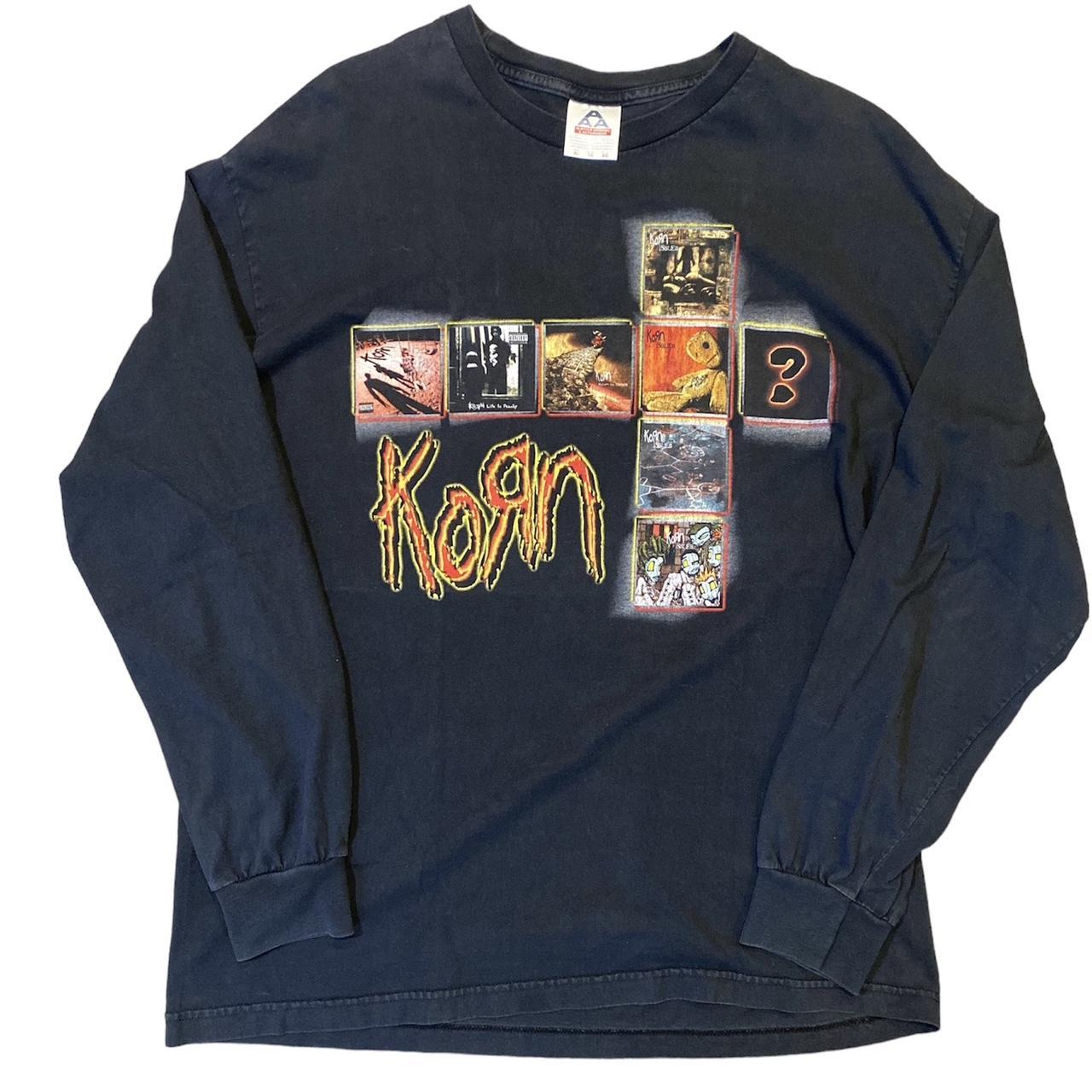 Vintage Y2K Korn Long Sleeve (2001) Size :... - Depop