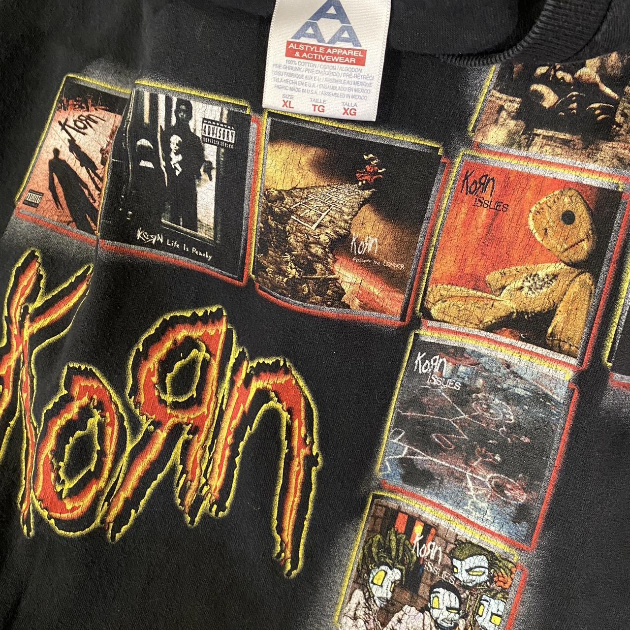 Vintage Y2K Korn Long Sleeve (2001) Size :... - Depop