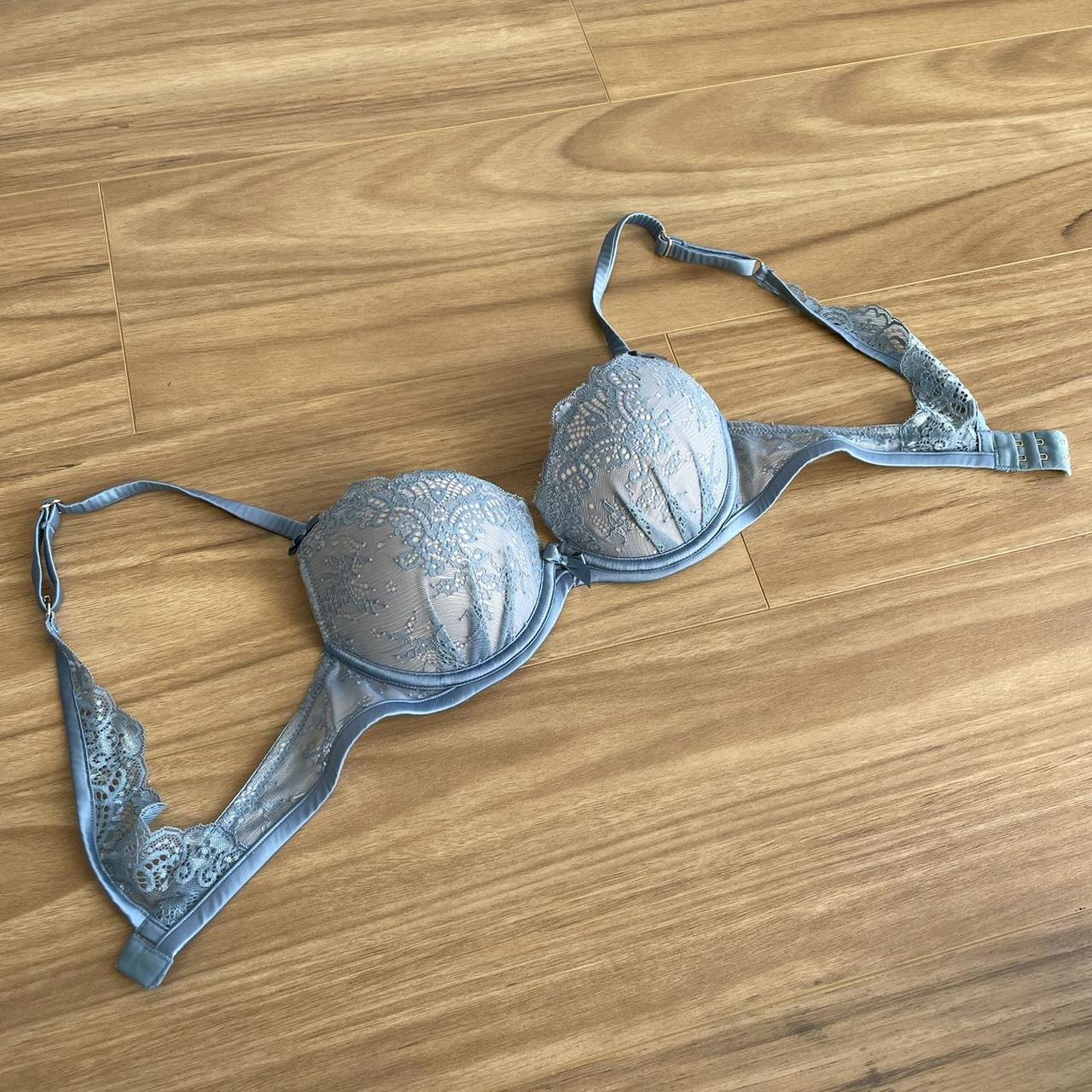 Bras N things push up bra Butterfly lace bra;... - Depop