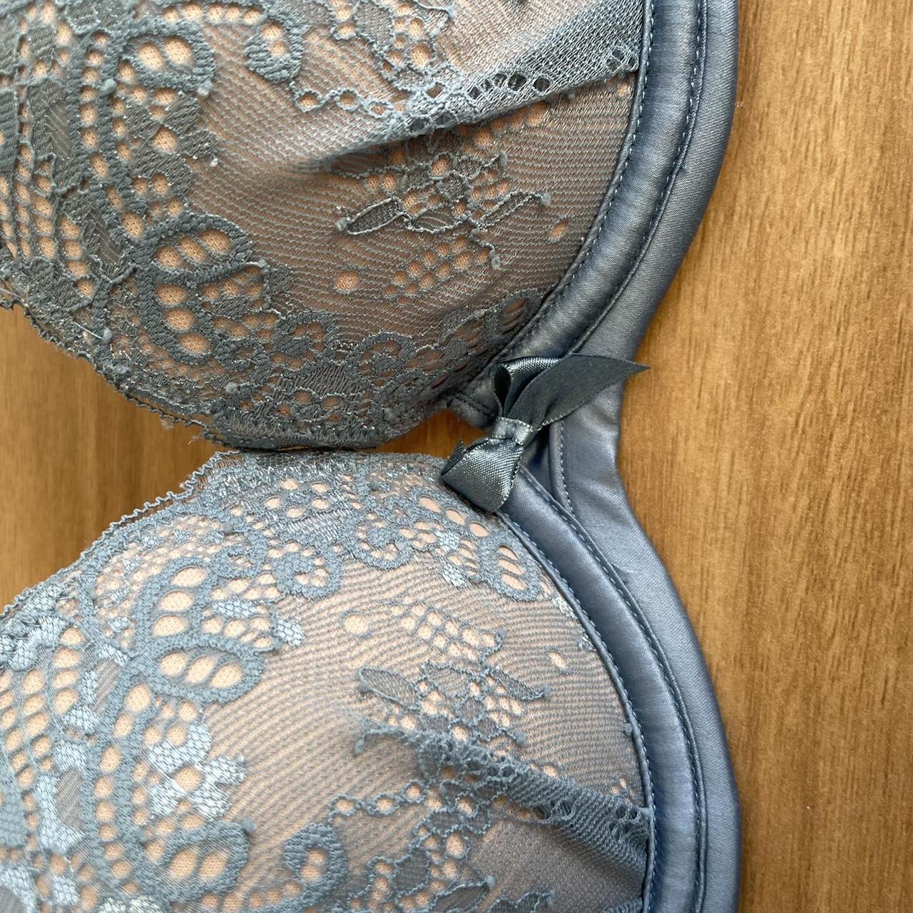 Bras N things push up bra Butterfly lace bra;... - Depop